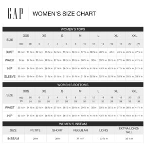 GAP Womens Ribbed Tank Top Cami Shirt, White V2 Global Pack, Large Tall US