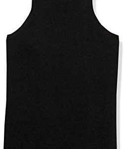 The Drop Women's @lucyswhims Sleeveless Halter Crewneck Sweater Tank, Black, XS