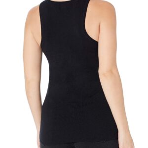 The Drop Women's @lucyswhims Sleeveless Halter Crewneck Sweater Tank, Black, XS