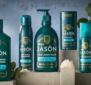 Jason Men's Hydrating 2-in-1 Shampoo and Conditioner, 12 oz