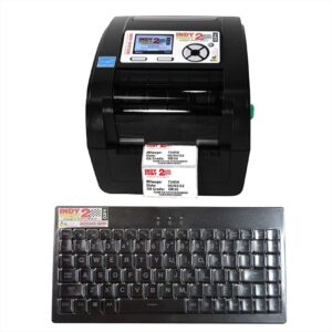 oil change reminder printer - system kit w/ 1000 stickers + ink ribbon