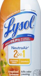 Lysol® Disinfectant Spray, Tropical Breeze, 10 Oz