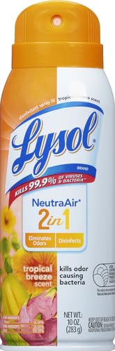 Lysol® Disinfectant Spray, Tropical Breeze, 10 Oz