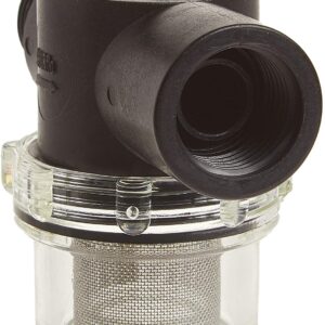 Shurflo 255-213 1/2" MNPT x FNPT Inline Strainer for 2088 Series Pumps