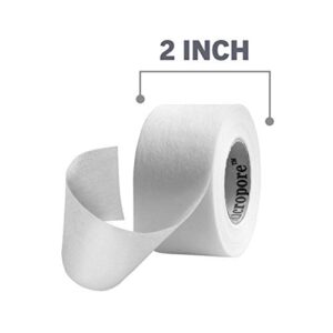 Nexcare Gentle Paper Tape, Medical Paper Tape, Secures Dressings and Lifts Away Gently - 2 In x 10 Yds, 1 Roll of Tape