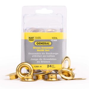 general tools 1261-4 1/2-inch grommet refill, 24 sets