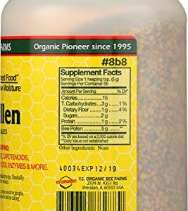 Bee Pollen - Low Moisture Whole Granulars - 10 oz