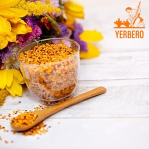 YERBERO - Premium Bee Pollen Granules 3.5 oz (100 G) | 100% Natural Bee Pollen, Polen de Abeja 100% Natural |Pure Natural Bee Pollen | Wildcrafted.