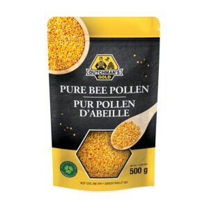 dutchman's gold bee pollen granules (500g) - pure dried pollen - natural superfood with vitamins, minerals, proteins - raw and unprocessed alternative to nutritional supplements