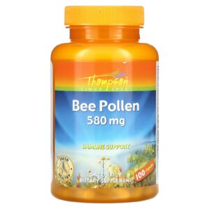 thompson bee pollen, capsule (btl-plastic) 580mg 100ct