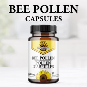 Dutchman's Gold Pure Bee Pollen Capsules 500 mg - 90 caps