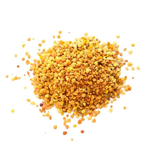 NY Spice Shop Bee Pollen Granules - 1 lbs (Pound) Fresh Superfood Packed with Proteins, Vitamins & Minerals - Pure, & 100% Natural Polen de Abeja - Fresh Harvest Bee Pollen Granules