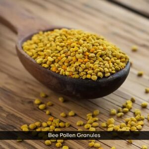 NY Spice Shop Bee Pollen Granules - 1 lbs (Pound) Fresh Superfood Packed with Proteins, Vitamins & Minerals - Pure, & 100% Natural Polen de Abeja - Fresh Harvest Bee Pollen Granules