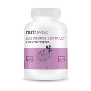 NutriWise Brazilian Bee Propolis Extract immune support 500mg