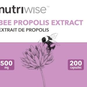 NutriWise Brazilian Bee Propolis Extract immune support 500mg