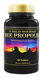 cc pollen high desert bee propolis 60 tablets