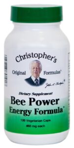 dr. christopher's bee power energy (100 caps)