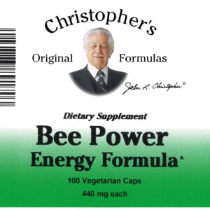 Dr. Christopher's Bee Power Energy (100 Caps)