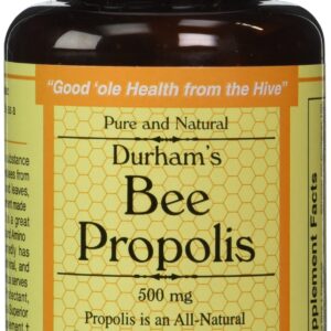 Durham's Bee Propolis 500mg 120 Capsules