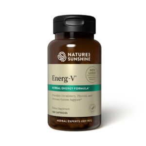 nature's sunshine energ-v 100 capsules