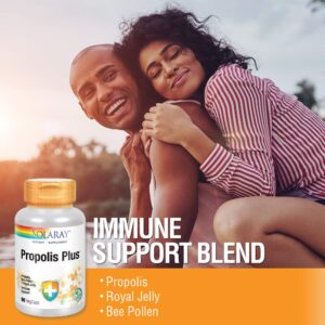 Solaray Propolis Plus - 90 Capsules