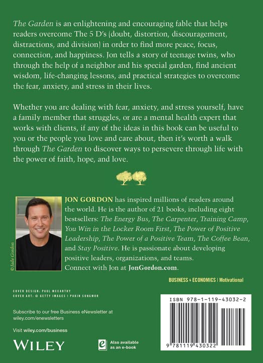 The Garden: A Spiritual Fable About Ways to Overcome Fear, Anxiety, and Stress (Jon Gordon)