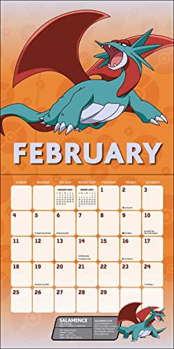 Pokémon 2024 Wall Calendar