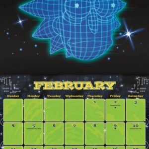 2024 Cartoon Network Rick and Morty Wall Calendar