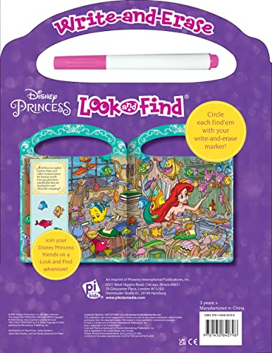 Disney Princess: Write and Ease Look and Find