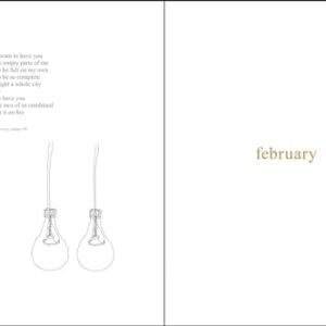 milk and honey 12-Month 2024 Monthly/Weekly Agenda Calendar