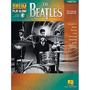 the beatles: drum play-along volume 15 (hal leonard drum play-along, 15)