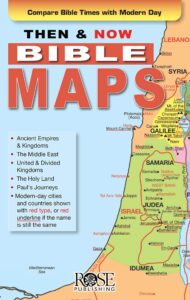 then and now bible maps - fold out pamphlet