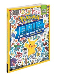 pokémon epic sticker collection 2nd edition: from kanto to galar (2) (pokemon epic sticker collection)