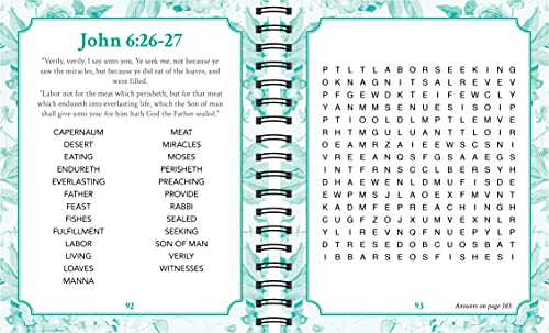 Brain Games - Large Print Bible Word Search: The Words of Jesus (Brain Games - Bible)