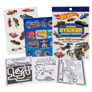 bendon hot wheels over 100 rewards sticker activity booklet