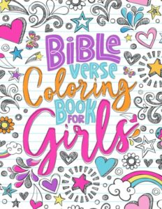 bible verse coloring book for girls