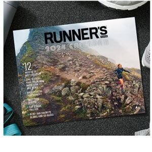 Runner's World 2024 Wall Calendar: Discover inspirational photography, training tips from the experts, motivational quotes, race dates and more!