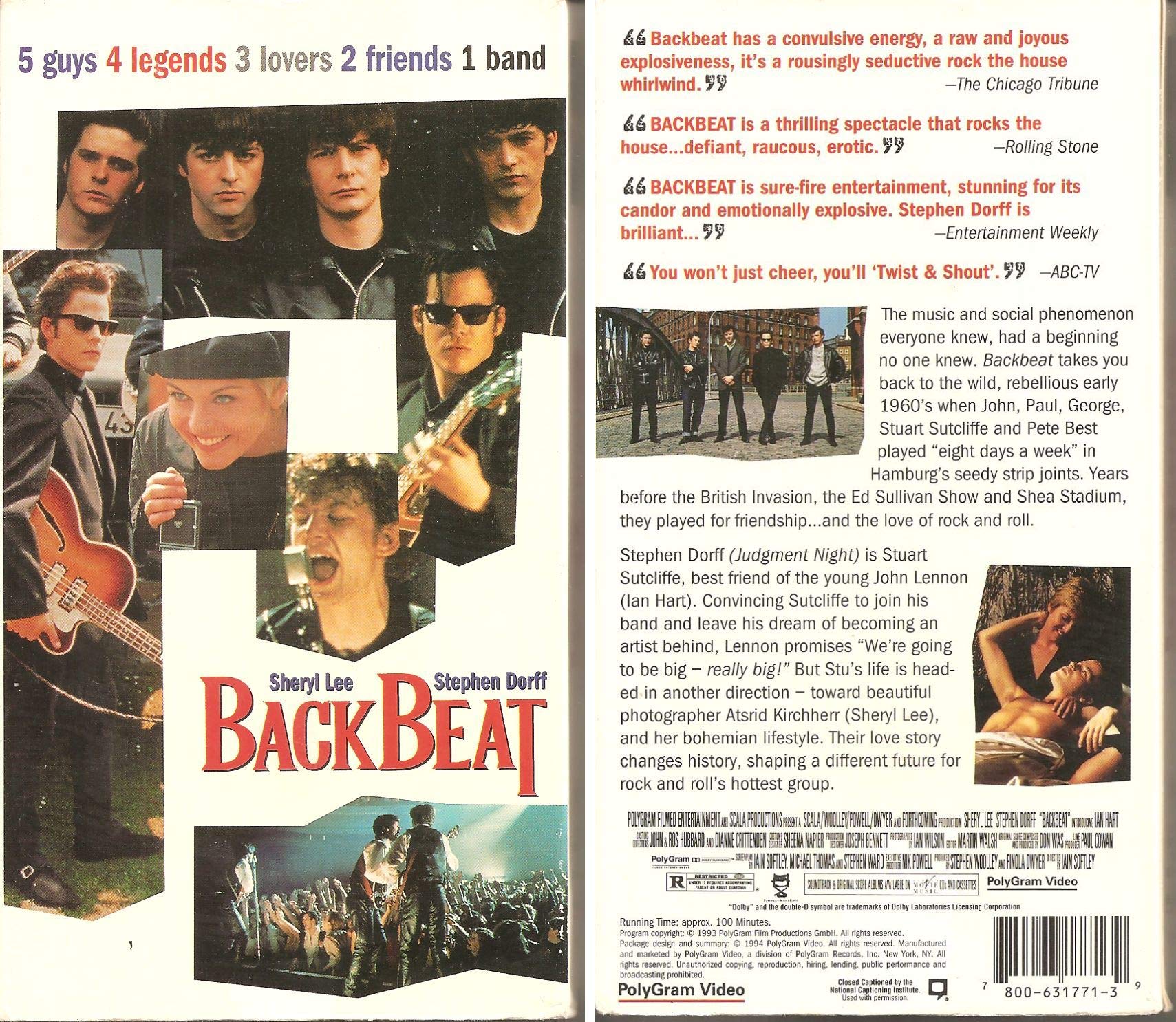 Backbeat [VHS]