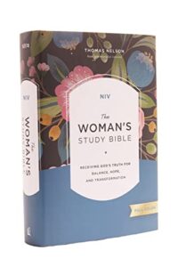 niv, the woman's study bible, hardcover, full-color: receiving god's truth for balance, hope, and transformation