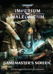 warhammer 40k imperium maledictum gamesmaster's screen