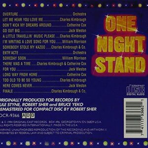 One Night Stand (Original Broadway Cast)