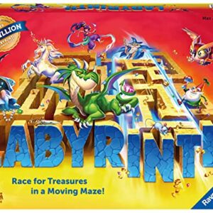 Ravensburger Labyrinth - Enthralling Family Board Game | Ideal for Kids and Adults Aged 7 and Up | Offers Great Replay Value | Designed for 2-4 Players | Globally Celebrated | ASIN: 26448