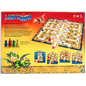 Ravensburger Labyrinth - Enthralling Family Board Game | Ideal for Kids and Adults Aged 7 and Up | Offers Great Replay Value | Designed for 2-4 Players | Globally Celebrated | ASIN: 26448