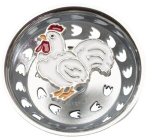 billy-joe homewares 7147 enamel rooster kitchen strainer