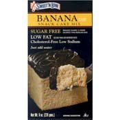 sweet 'n low banana cake mix