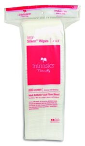 intrinsics petite silken wipes (4 x 4 inch)