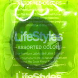 Lifestyles Assorted Colors Condoms 24 Pack