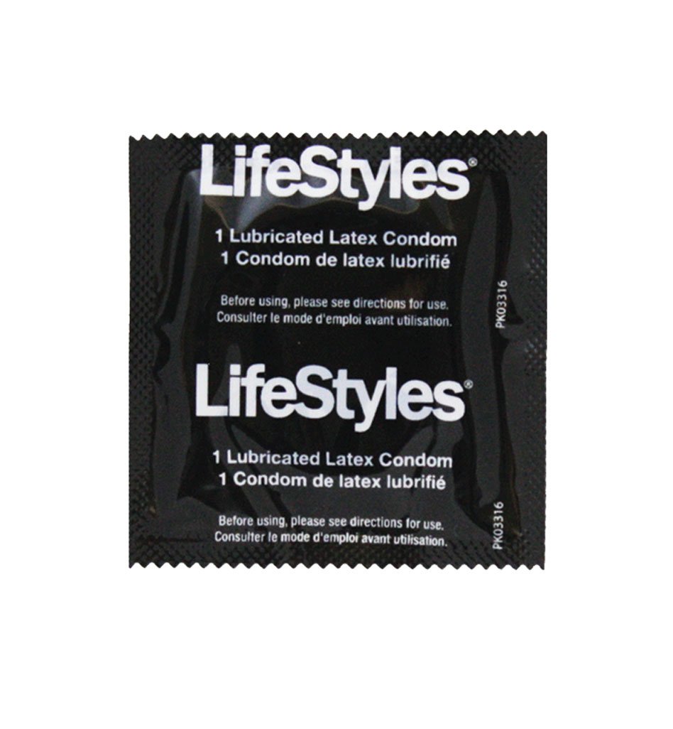 Lifestyles Tuxedo Condoms 24 Pack