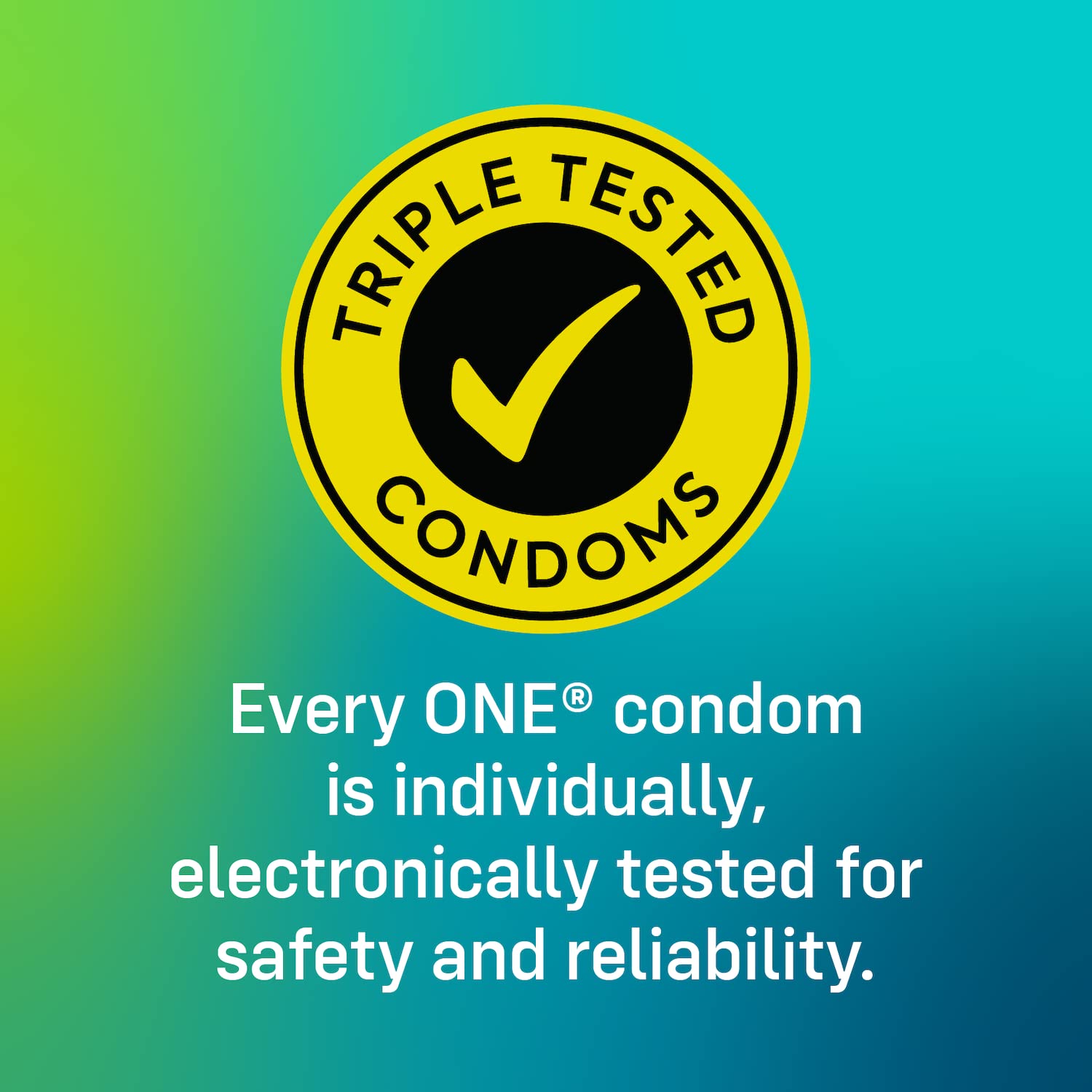 ONE Pleasure Plus Condoms | Dual Stimulation | Ultra Thin Latex Condoms | Extra Lubricated | Triple Tested | Nontoxic, Vegan, Non-GMO | 12 Pack