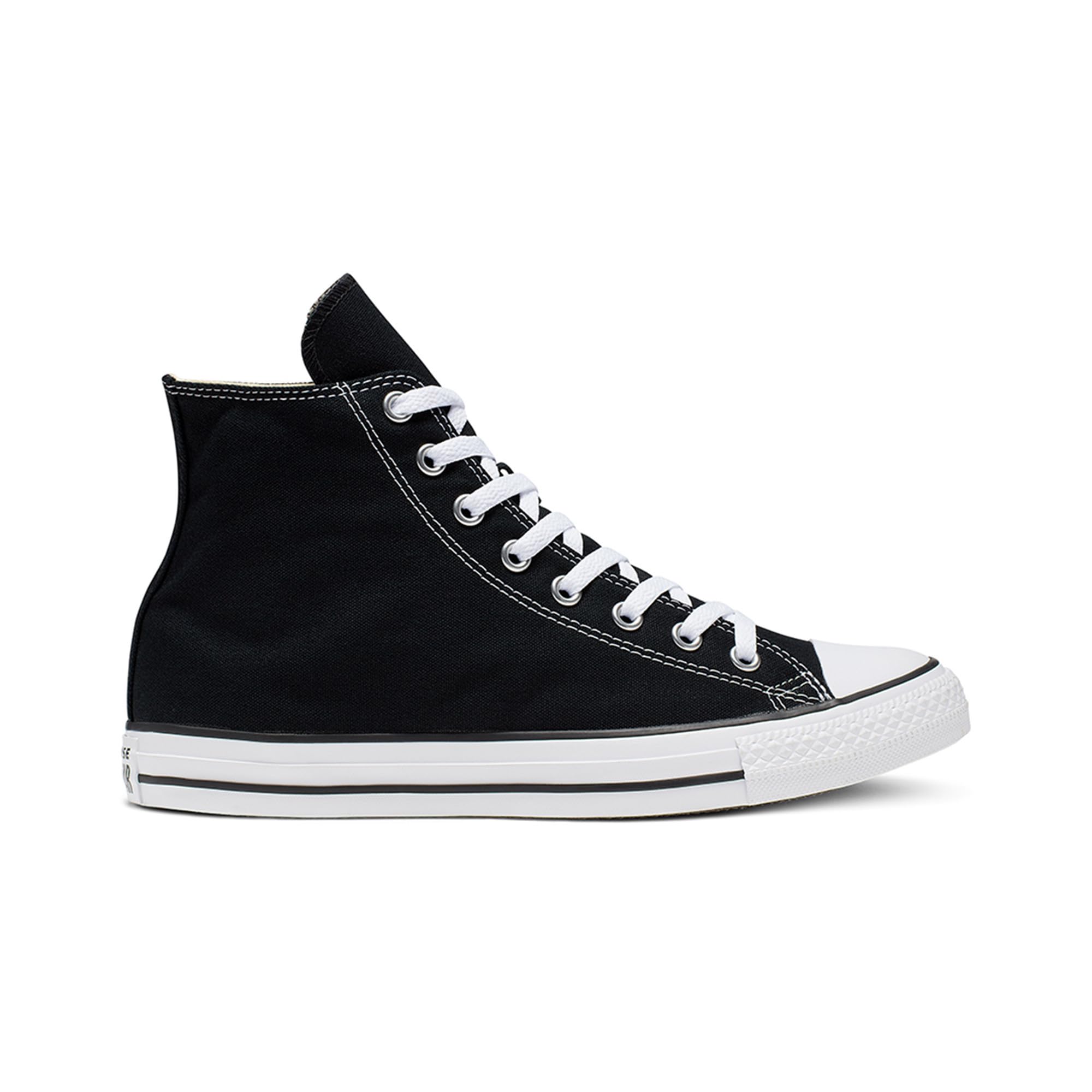 Converse Clothing & Apparel Chuck Taylor All Star Canvas High Top, Black/White, 6 Women/4 Men